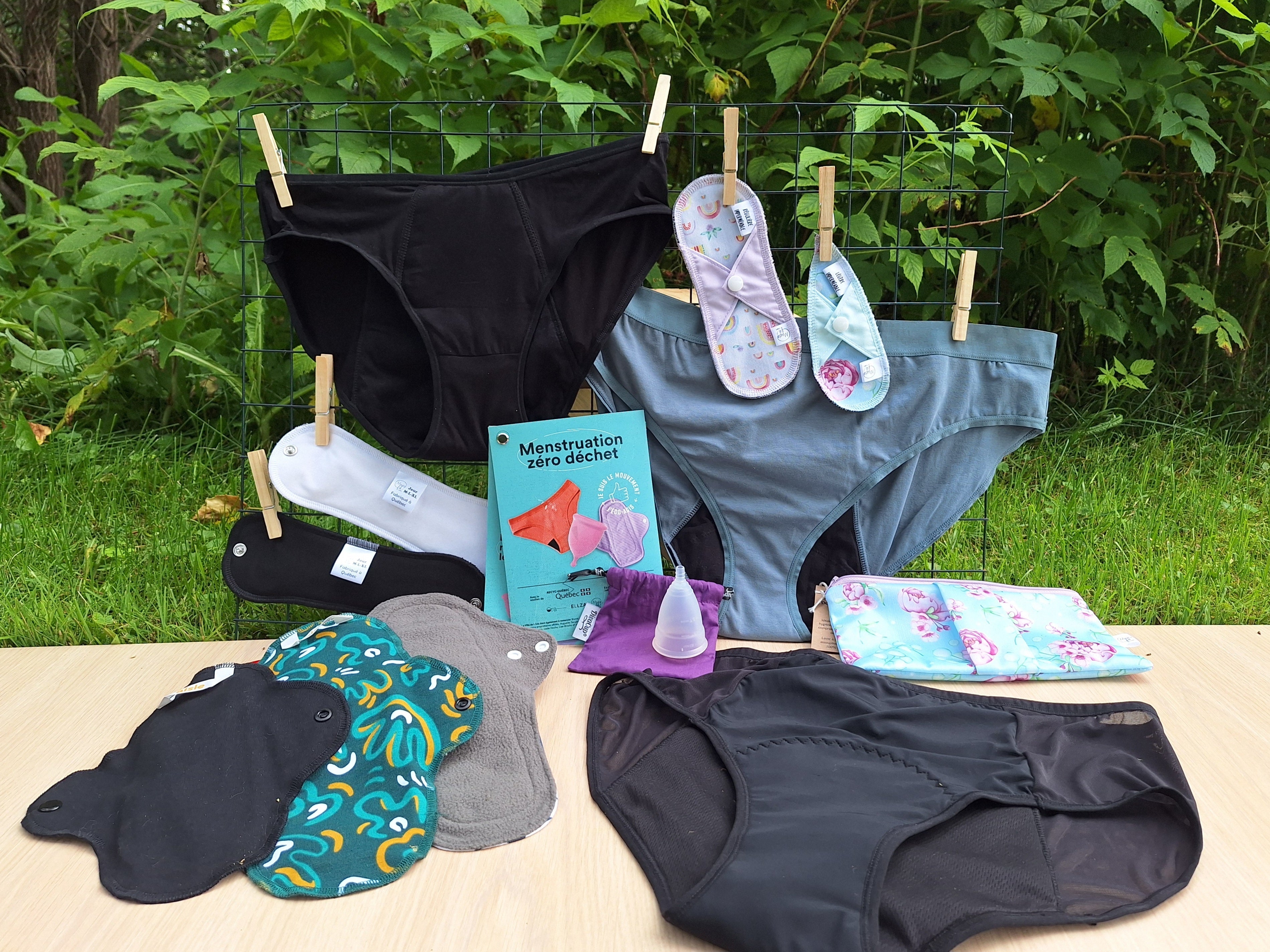 Produits menstruels réutilisables : écologiques, économiques et bons ...